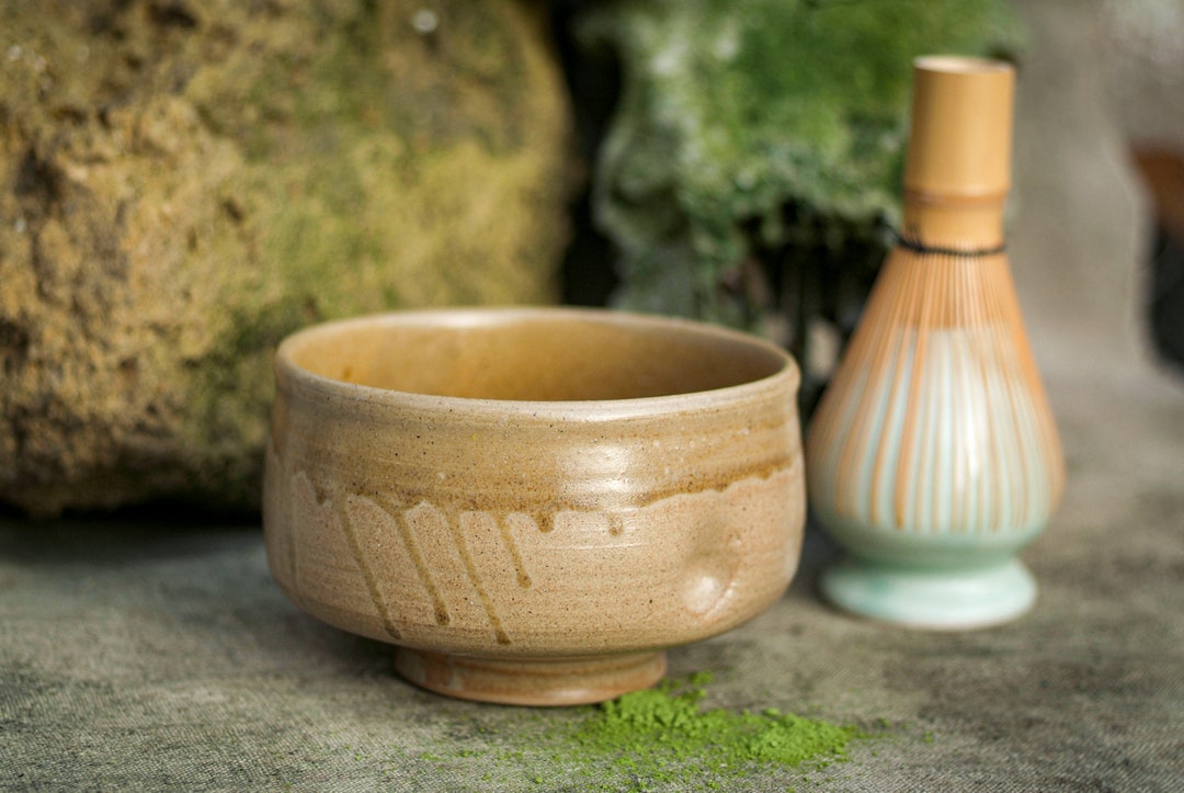 Ceramic Chawan Matcha Bowl Pottery Chawan Hand Throwing - Etsy