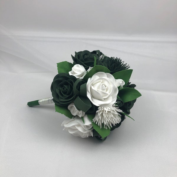 Wedding Bouquets Emerald Green - Etsy