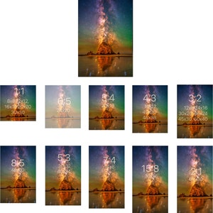 Cannon Beach Haystack Rock Night Sky Wall Art - Oregon Photo Print ...