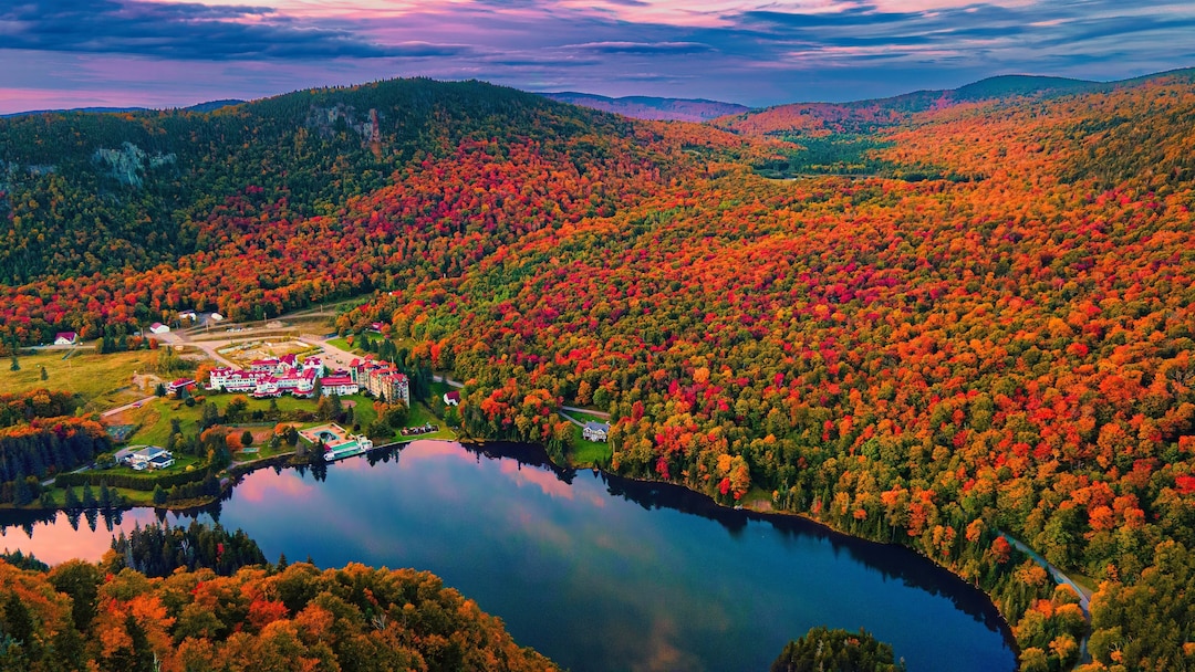 New Hampshire Sunset Over the Balsams Resort in Dixville Notch | New ...