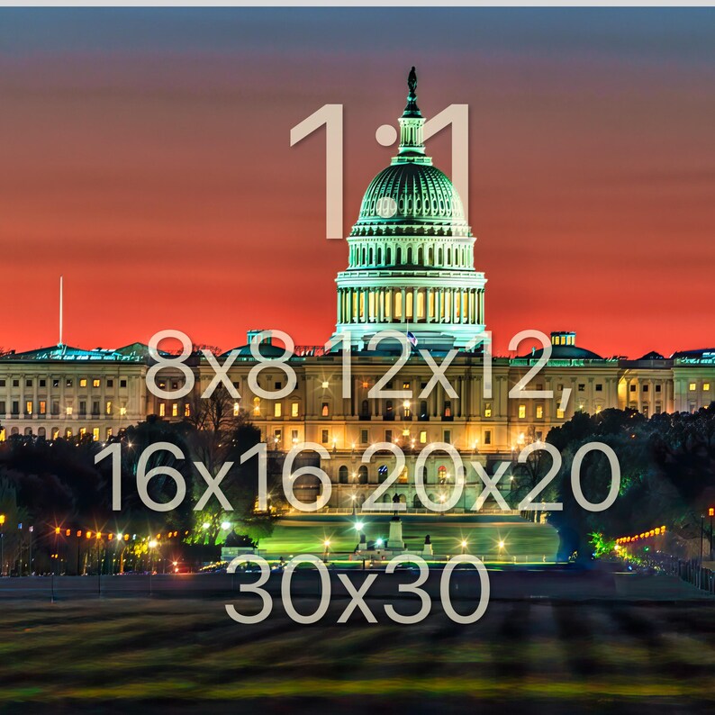 U.S. Capitol Building Photo Print – Washington DC Wall Art - DC ...