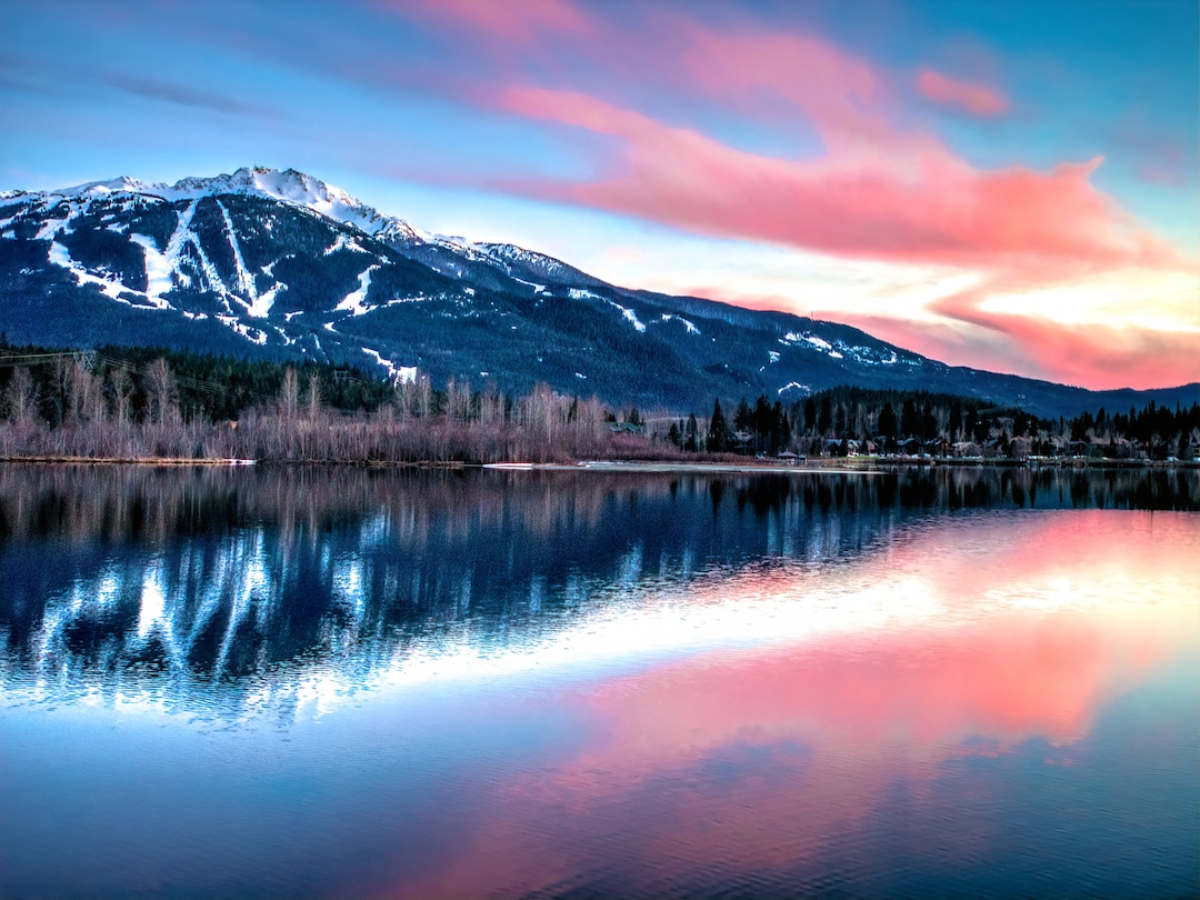Canada: Sunset in Whistler, British Columbia Nature BC Sunrise ...