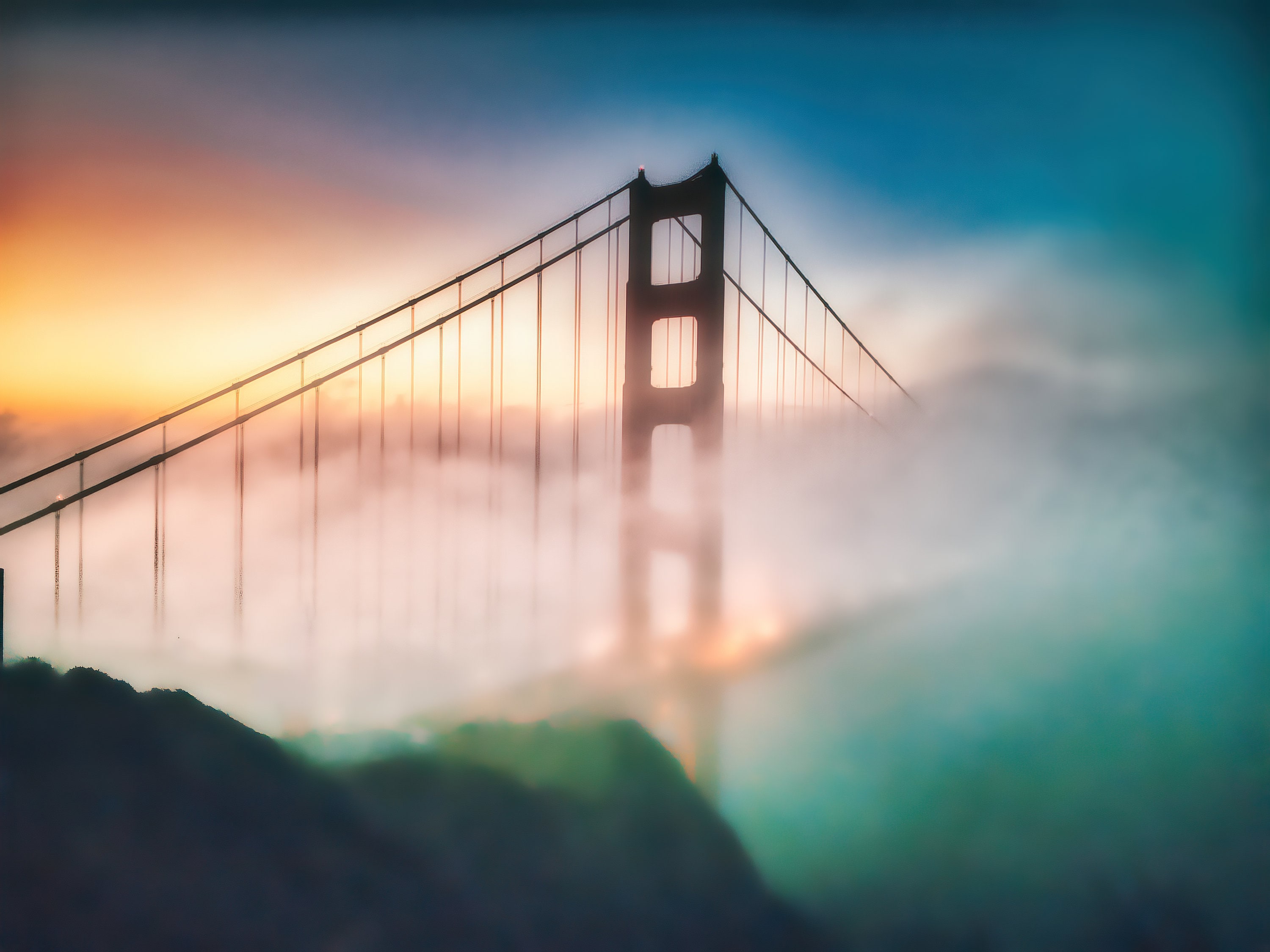 Golden Gate Bridge Fog