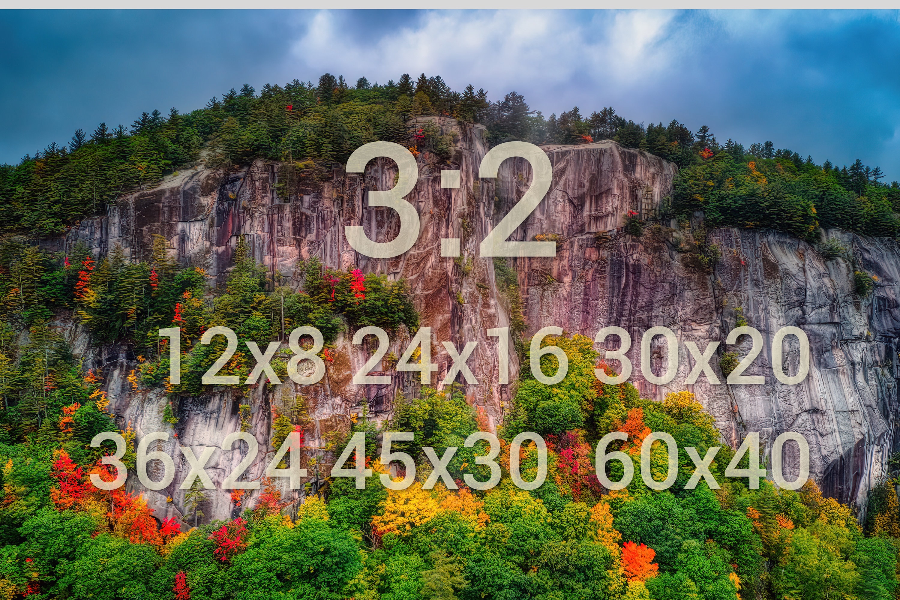 Cathedral Ledge - Fall Foliage in the White Mountains | New England ...