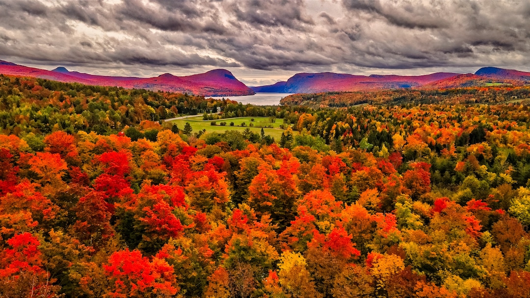 Vermont Photo Print Fall Foliage Colors Wall Art | VT Fall Wall Decor ...