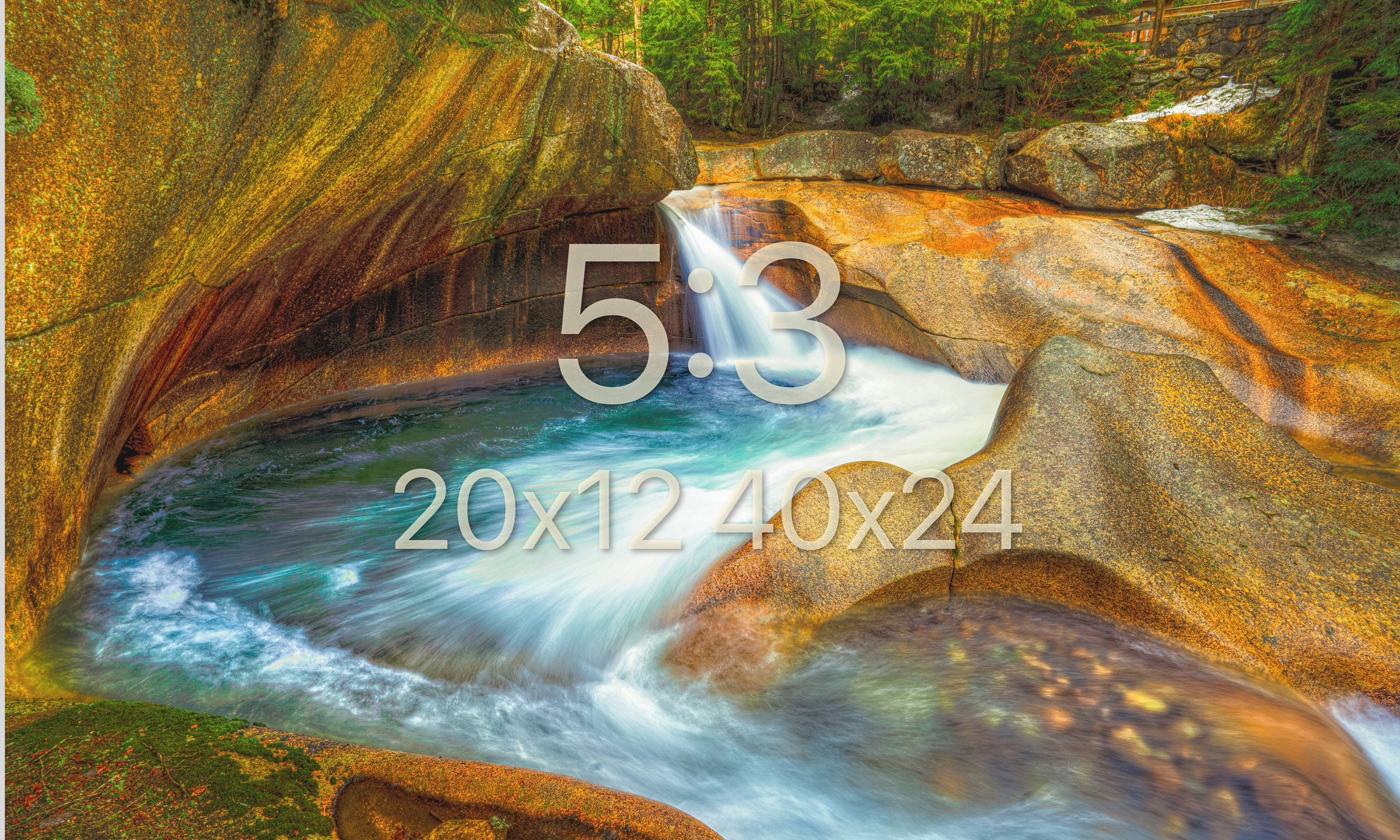 The Basin - Franconia Notch State Park New Hampshire - White Mountains ...