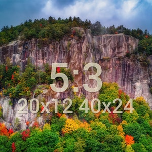 Cathedral Ledge - Fall Foliage in the White Mountains | New England ...