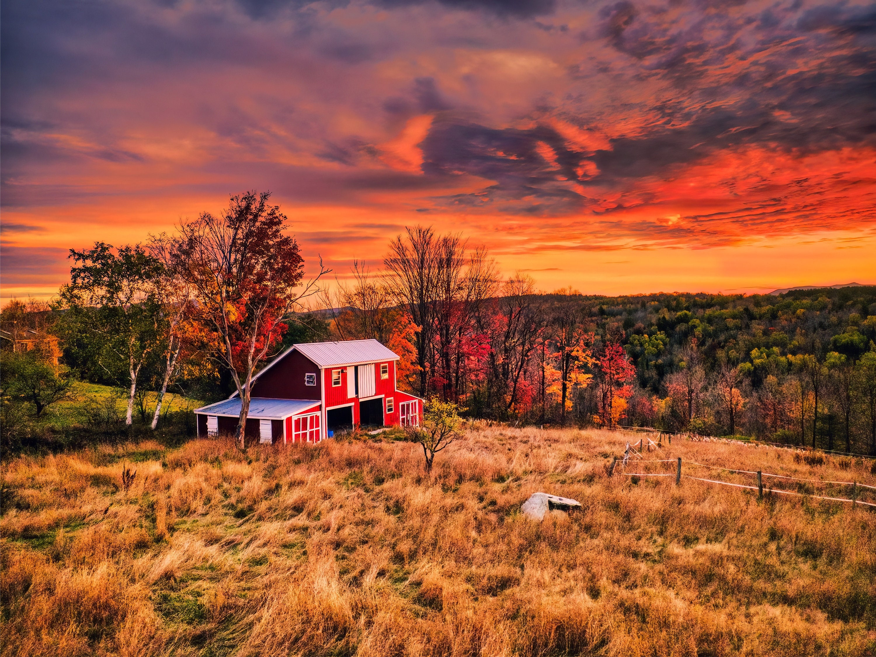 Old Red Barn Photography