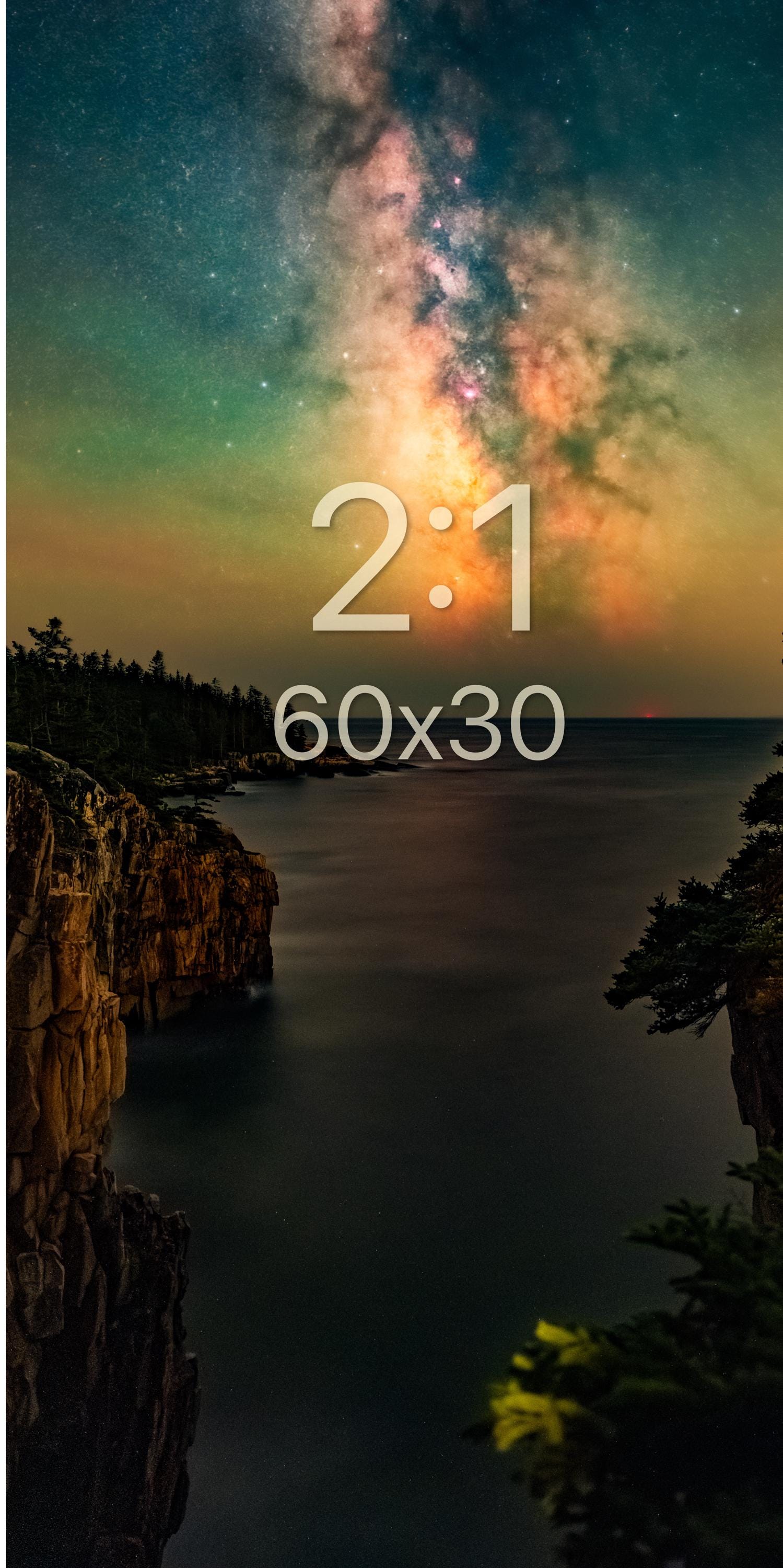 Milky Way Over Acadia Coast Photo Print – Night Sky Landscape Wall Art ...
