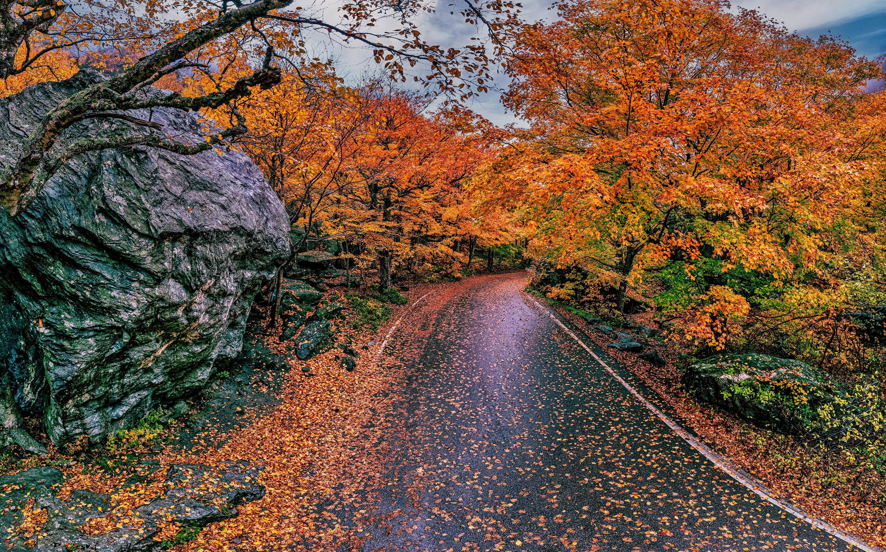 Smugglers Notch Fall