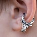 Taurus Bull Modern Ear Cuff, Ox Talisman No Piercing 925 Sterling ...