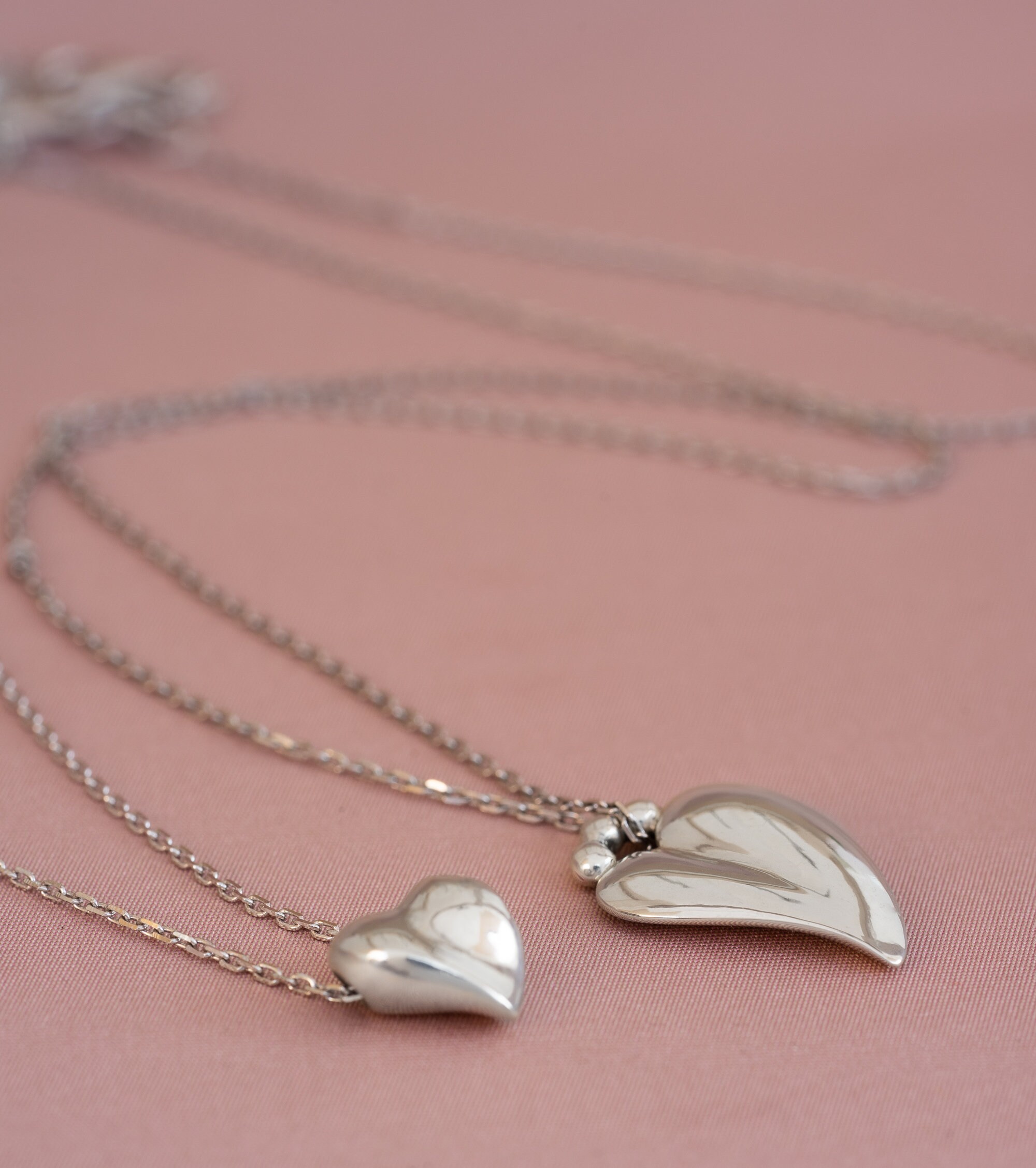 925 Full Heart Love Pendant in Sterling Silver Large Solid - Etsy