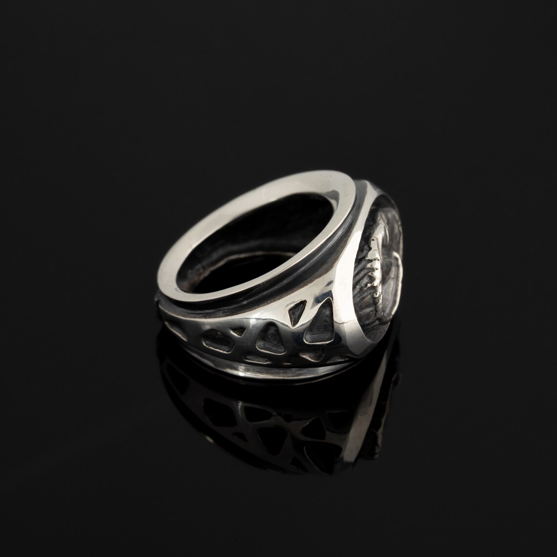 Ram Ring, Solid 925 Sterling Silver Aries Zodiac Signet Ring - Etsy