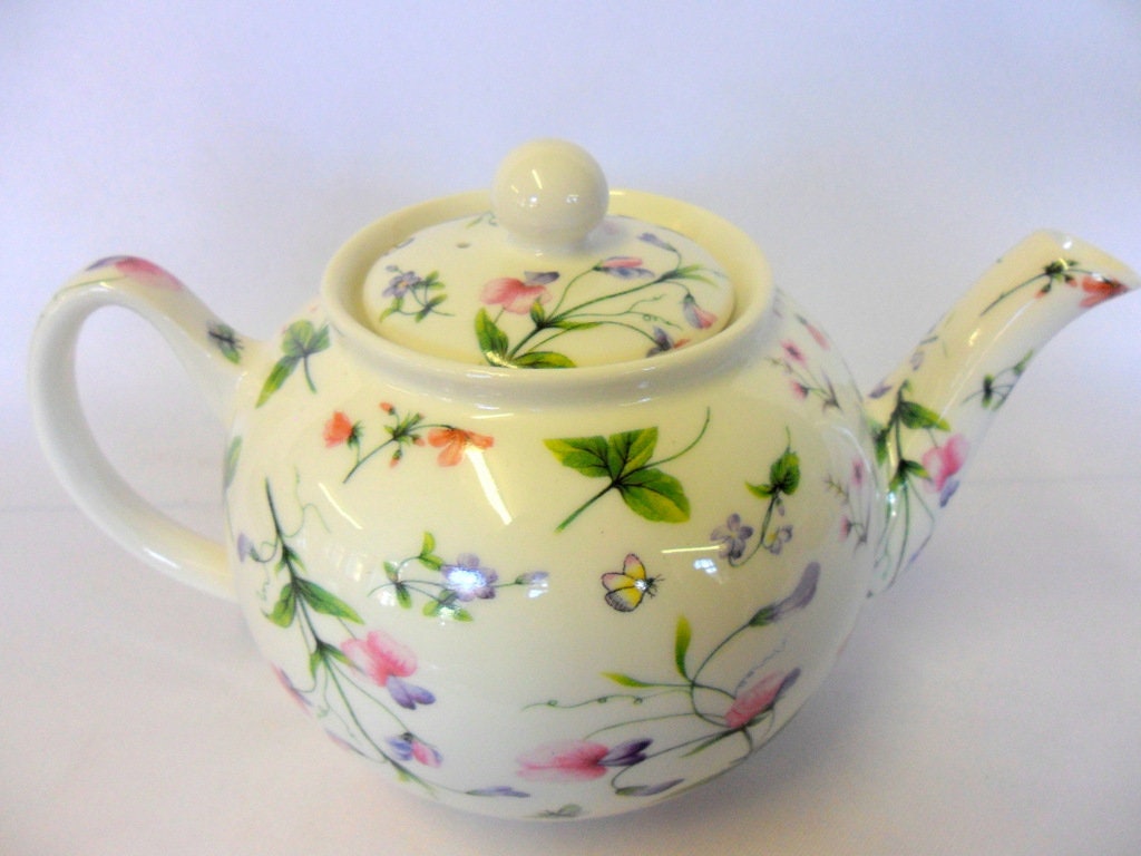 Spring Blossom Design 2 Cup Teapot Made for the Abbeydale - Etsy UK