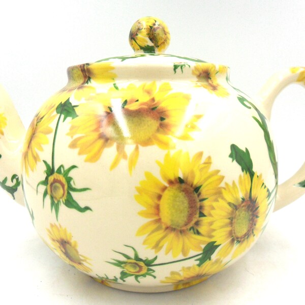 Sunflower Teapot - Etsy