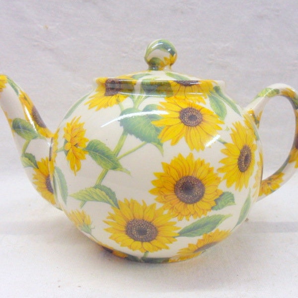 Sunflower Teapot - Etsy