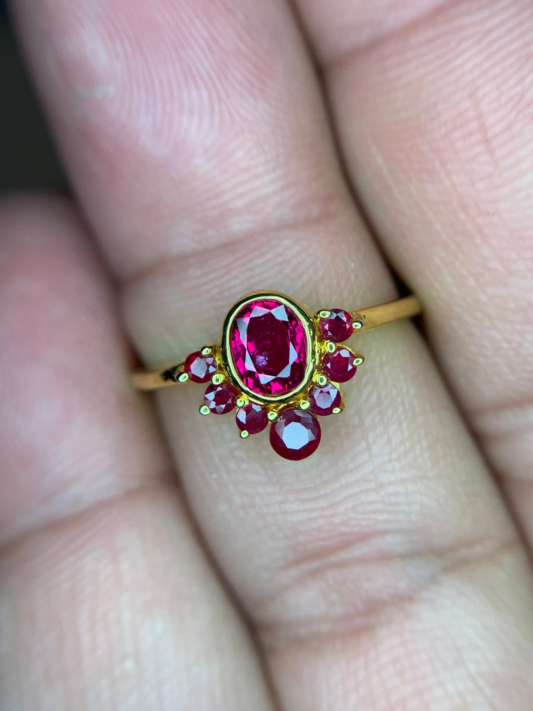 Natural Burma Ruby . Burma Ruby Ring . Certified Natural Ruby Ring ...