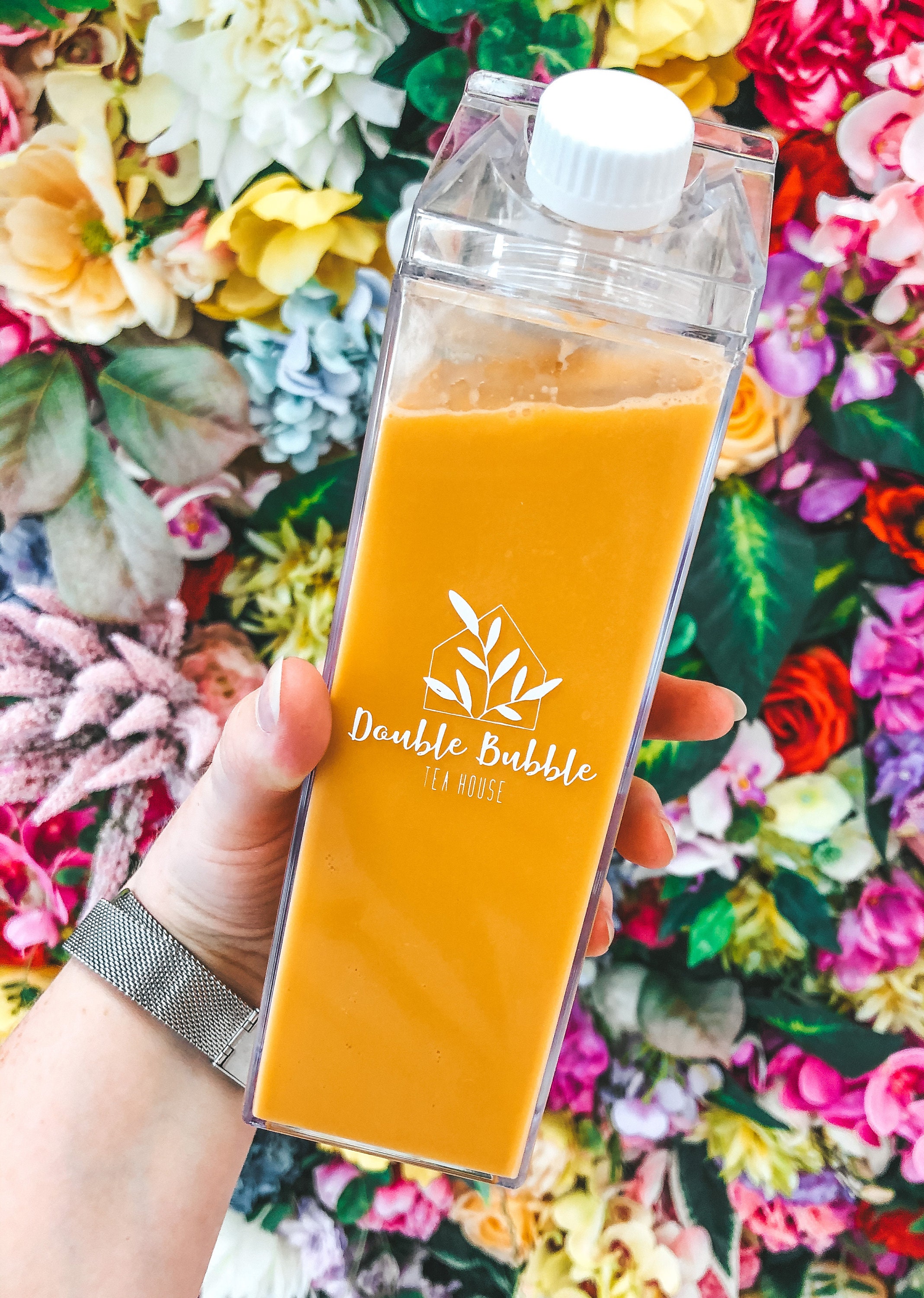 Bubble Tea Reusable Bottle Milk Carton Water Bottle Milk - Etsy