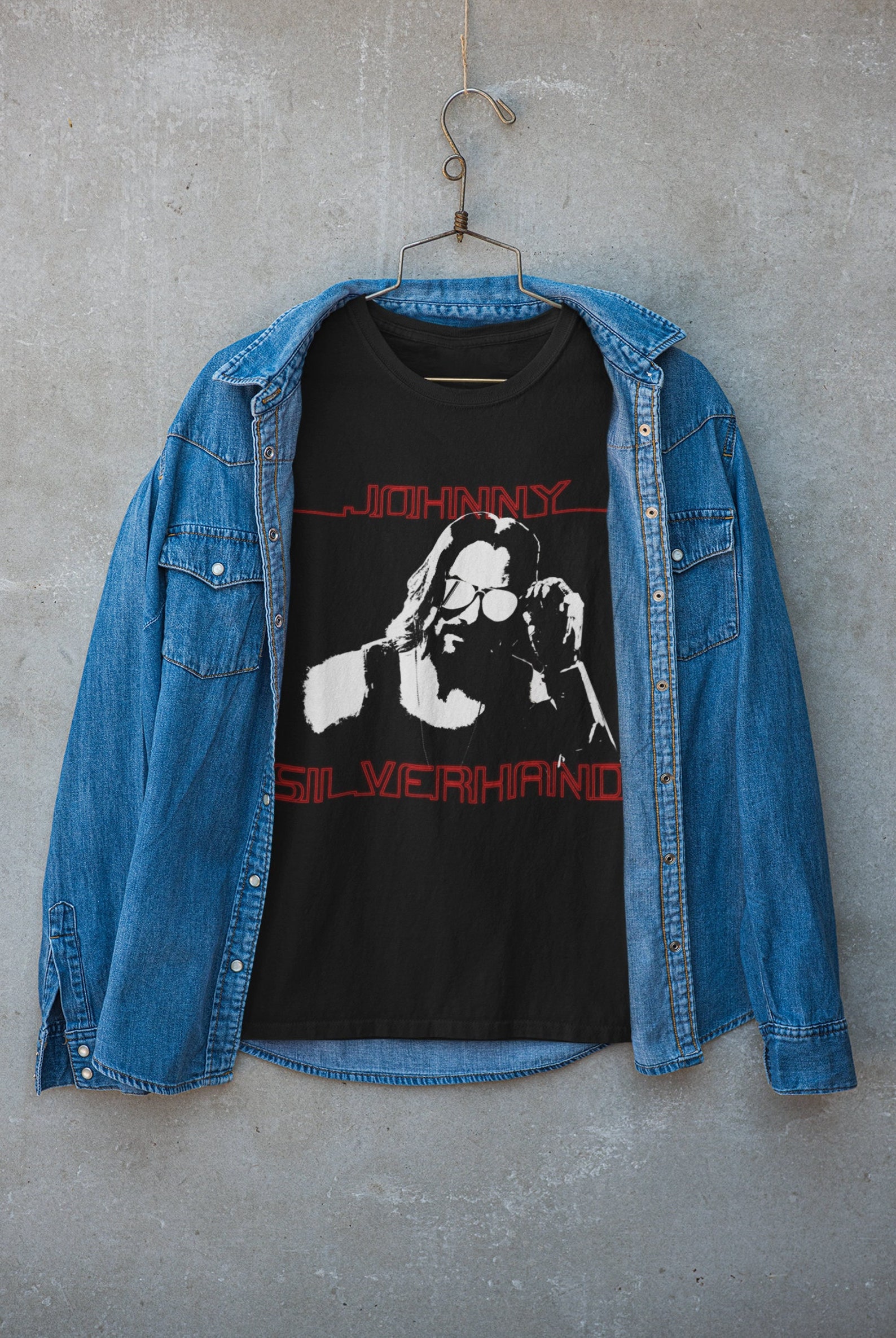 Johnny Silverhand Cyberpunk *FREE SHIPPING - See Below* Short-sleeve ...