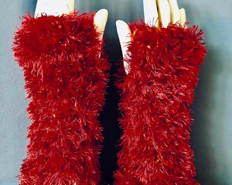 Fluffy Arm Warmers - Etsy