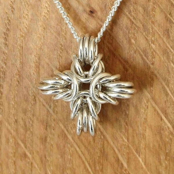 Chainmaille Pendant - Etsy