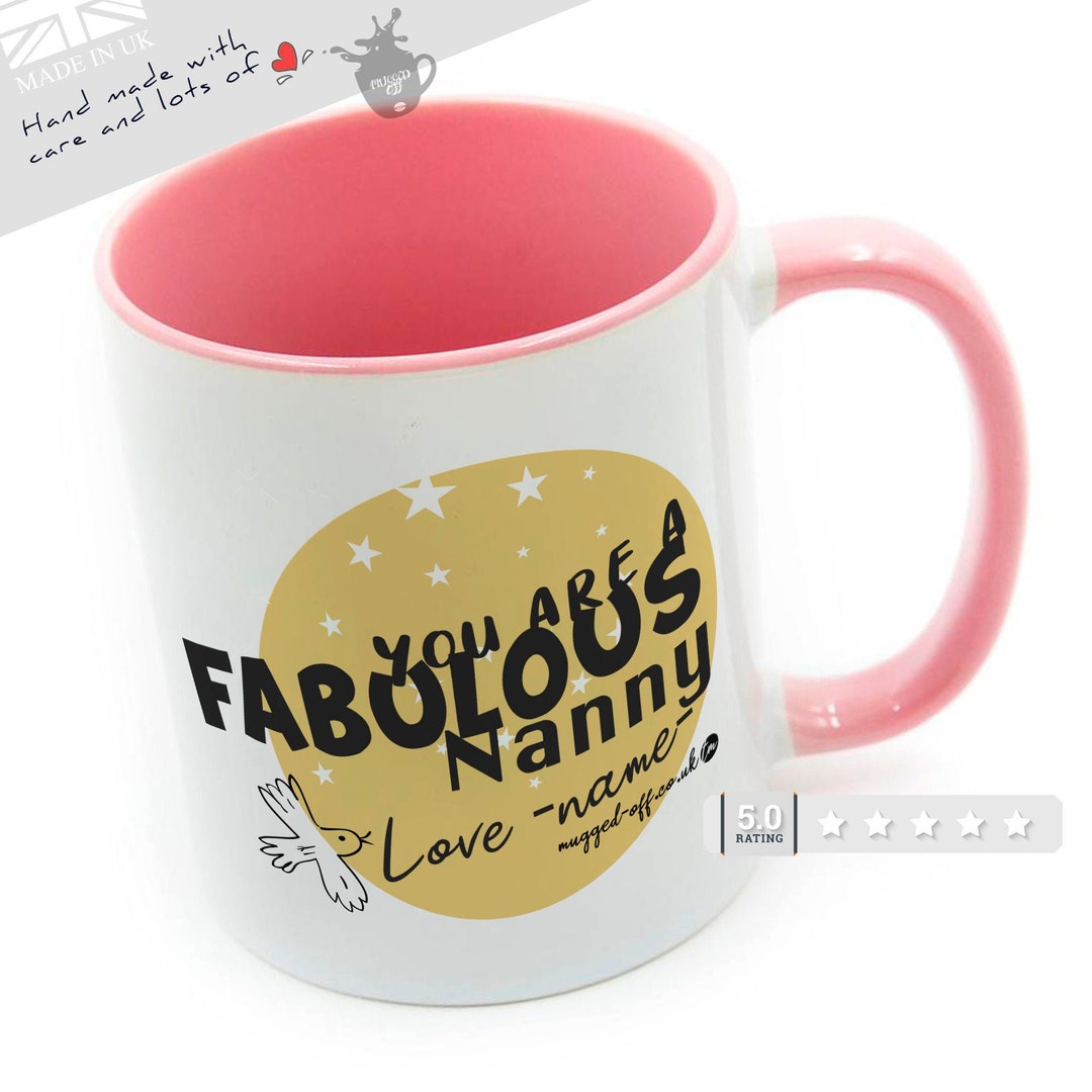 Nanny Funny Mug Funny NANNY Mug Cup Cups Xmas Birthday Christmas Tea ...