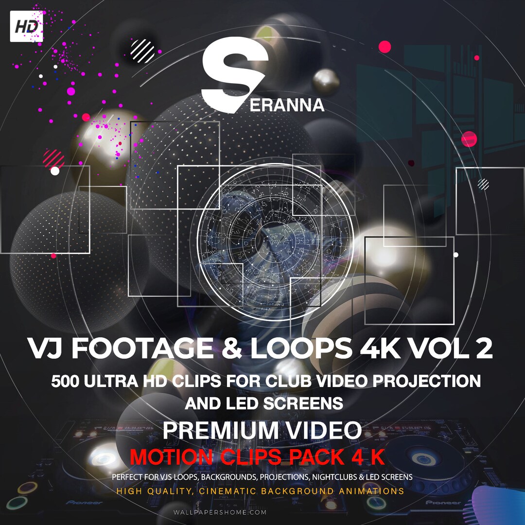 VJ Loops Mega 4K Professional Collection 500 VJ Loops 4K Vol 2 - Etsy