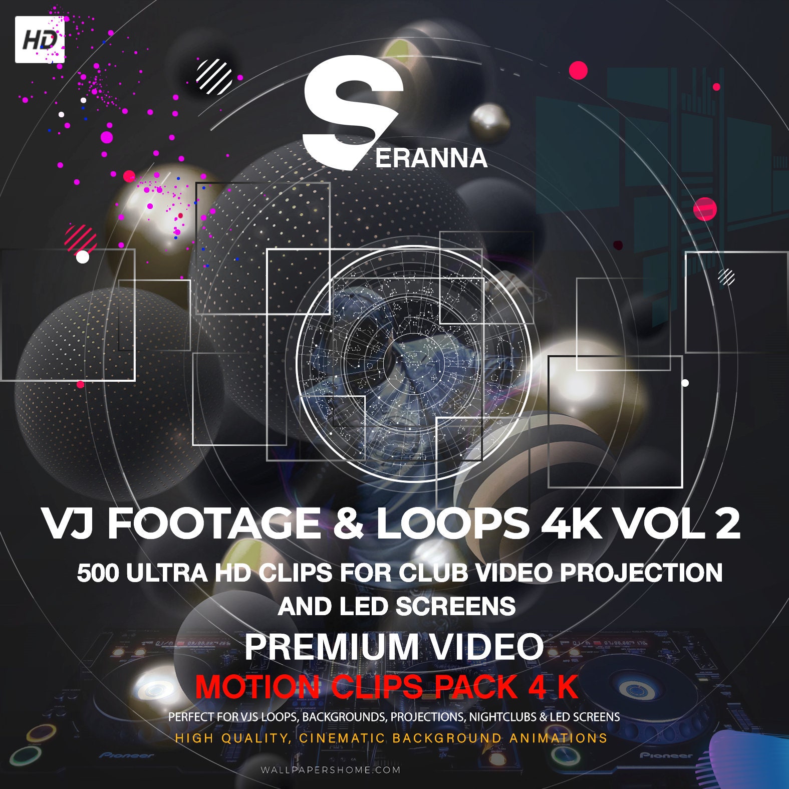 VJ Loops Mega 4K Professional Collection 500 VJ Loops 4K Vol 2 - Etsy