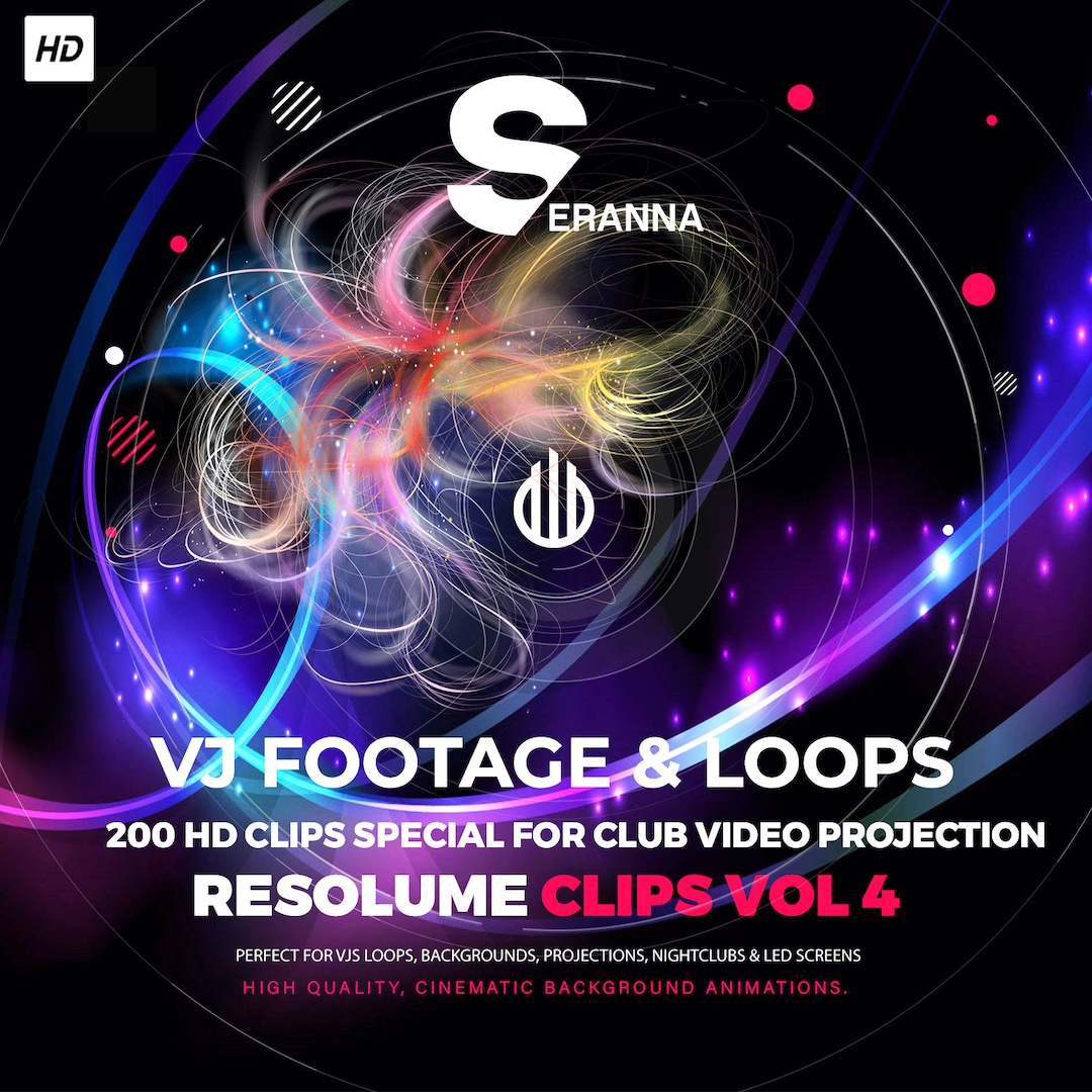 VJ Footage & Loops and Clips Resolume Vol 4 - Etsy