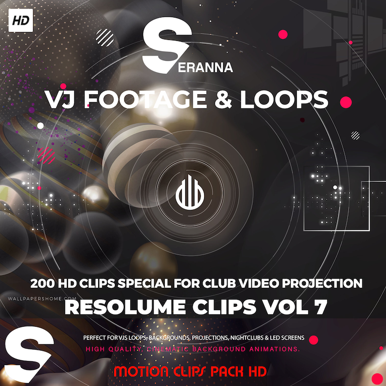 VJ Footage & Loops and Clips Resolume Vol 7 - Etsy