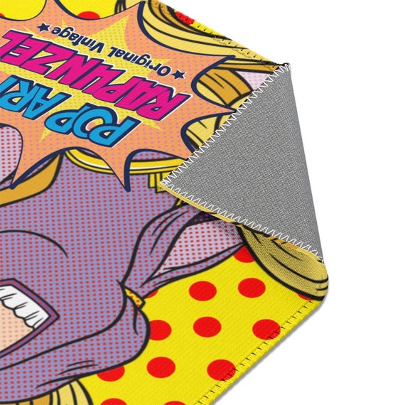 Rapunzel Pop Art Princess Area Rugs | Etsy