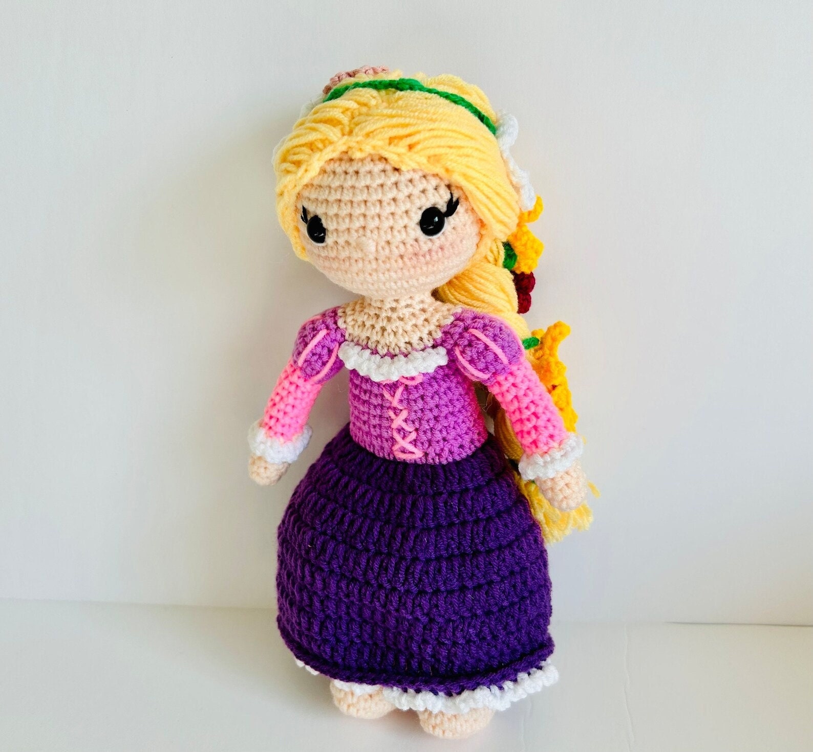 CROCHET RAPUNZEL™ DOLL - Etsy