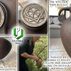 The Witcher Djinn Bottle - Etsy