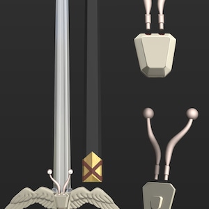 Kensuke Delicious in Dungeon Laios Sword & Scabbard 3D PRINT FILES - Etsy