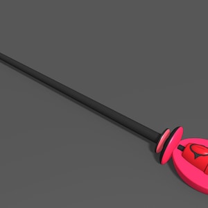 Alastor Radio Demon Cane Sceptre Microphone 3D PRINT FILES - Etsy