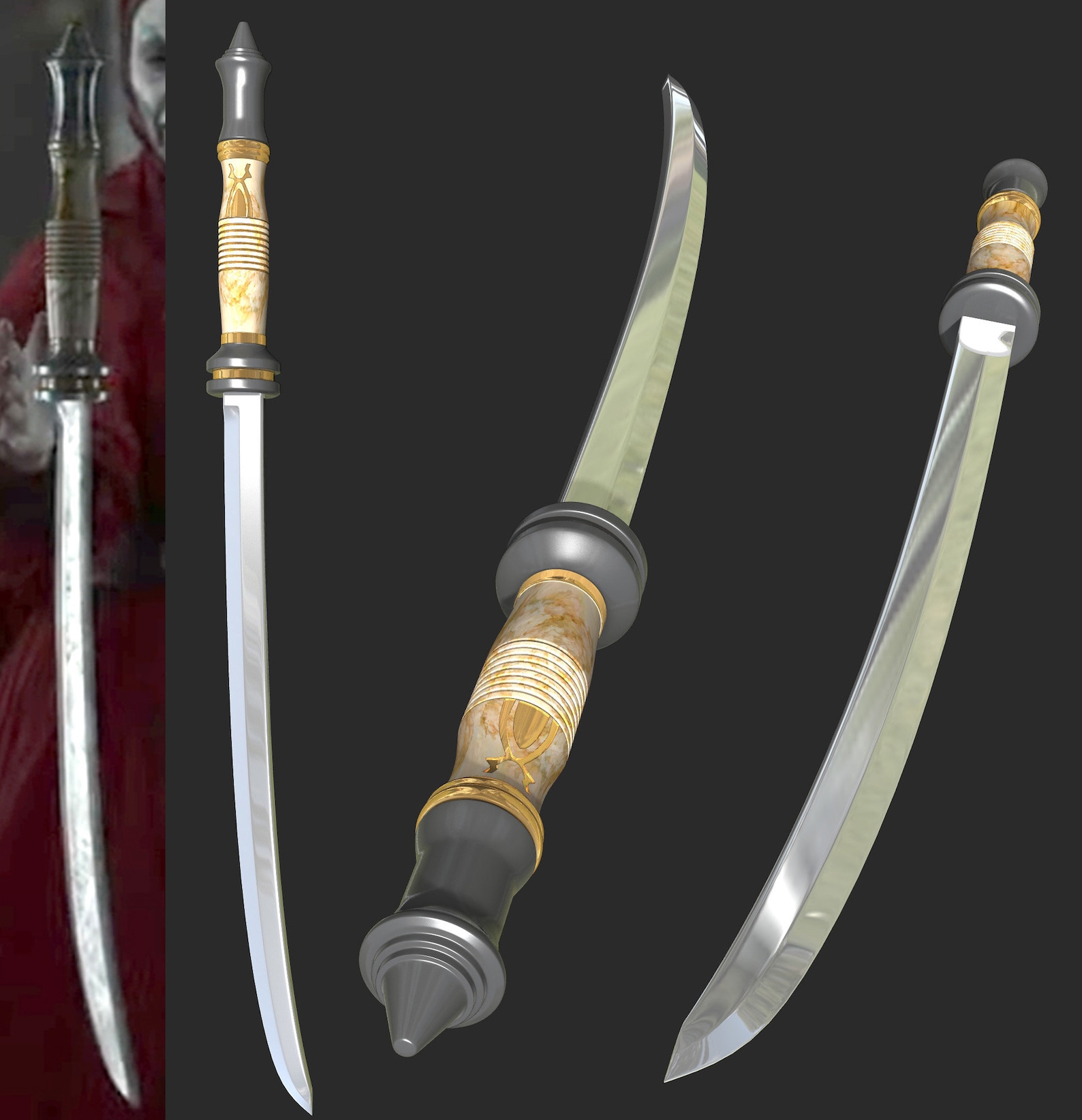 The Blade of Talzin Morgan's Sword print Files ONLY - Etsy