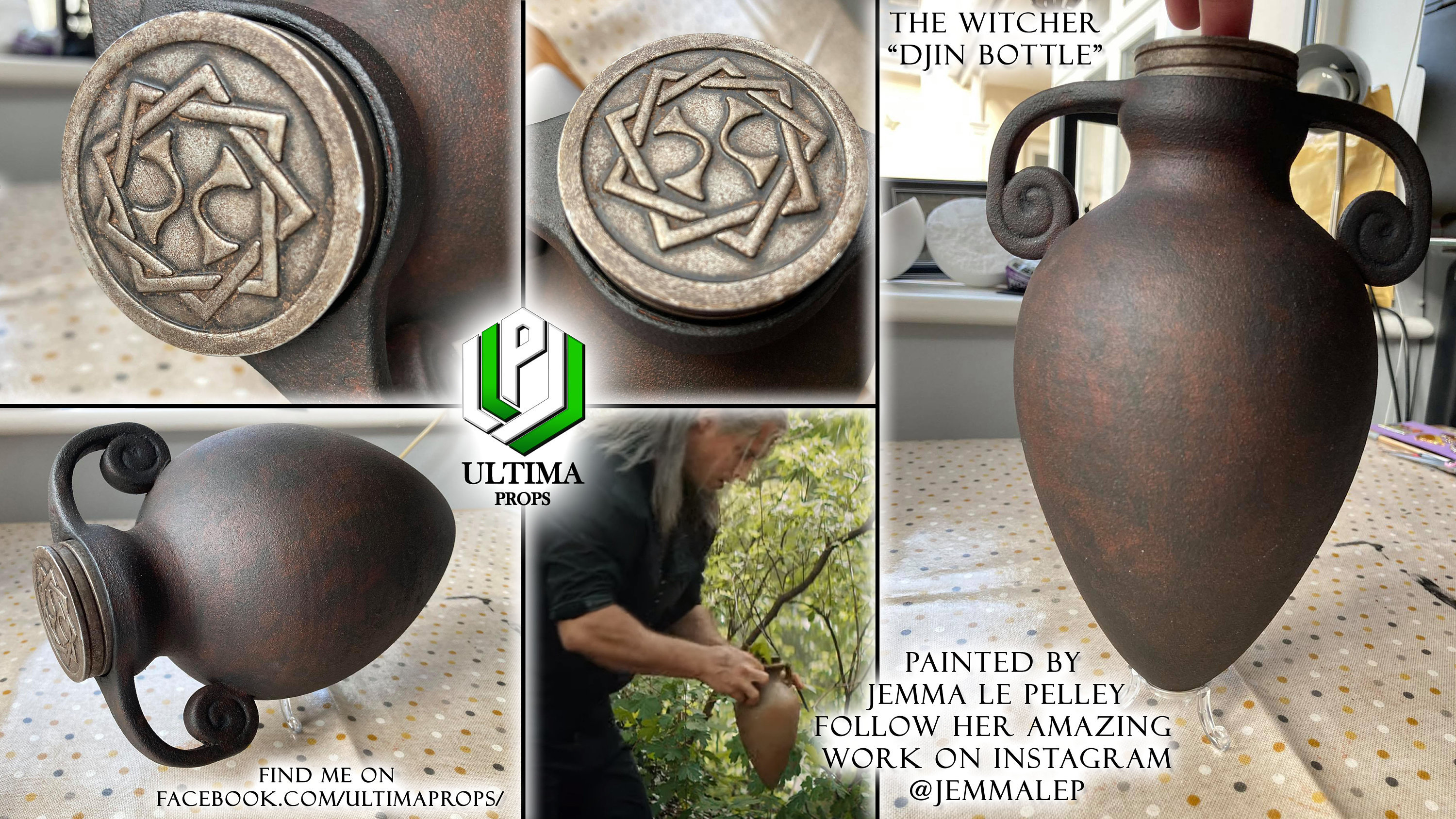 The Witcher Djinn Bottle - Etsy