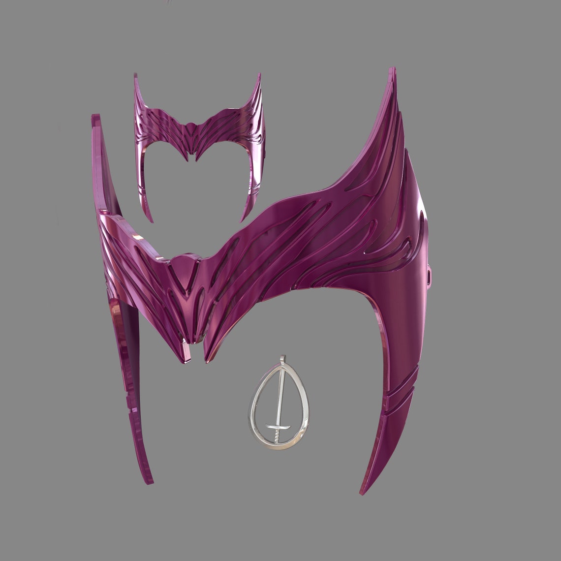 Wanda Crown & SWORD Pendant 3D Print Files - Etsy