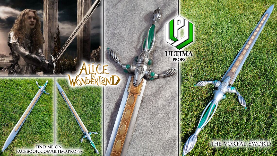 Alice in Wonderland Vorpal Sword 3D PRINT FILES - Etsy