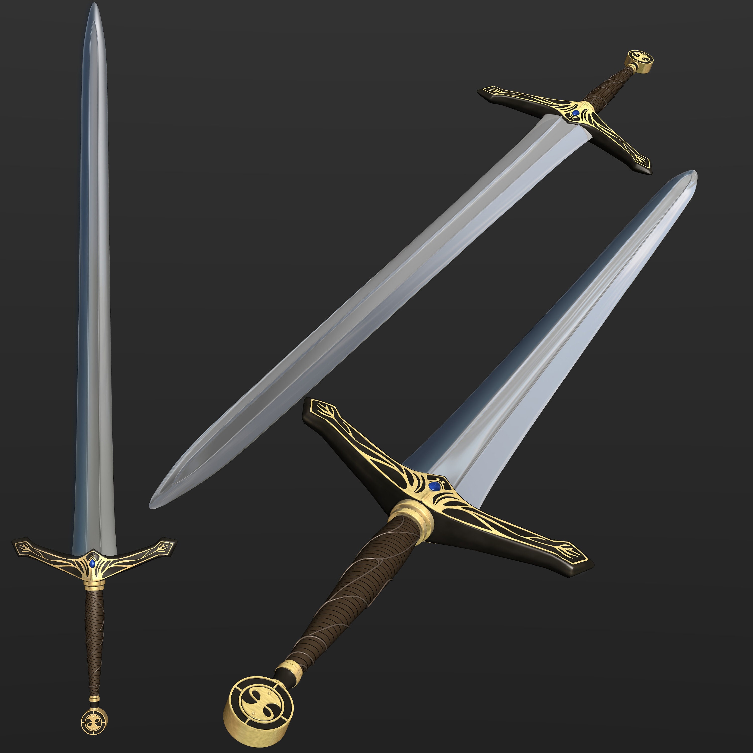 Hero of Albion Fable 4 Inspired Sword 3D PRINT FILES - Etsy