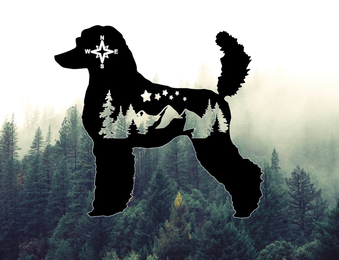 Adventure Poodle Vinyl Decal | Standard Poodle | Mini Poodle | Toy ...