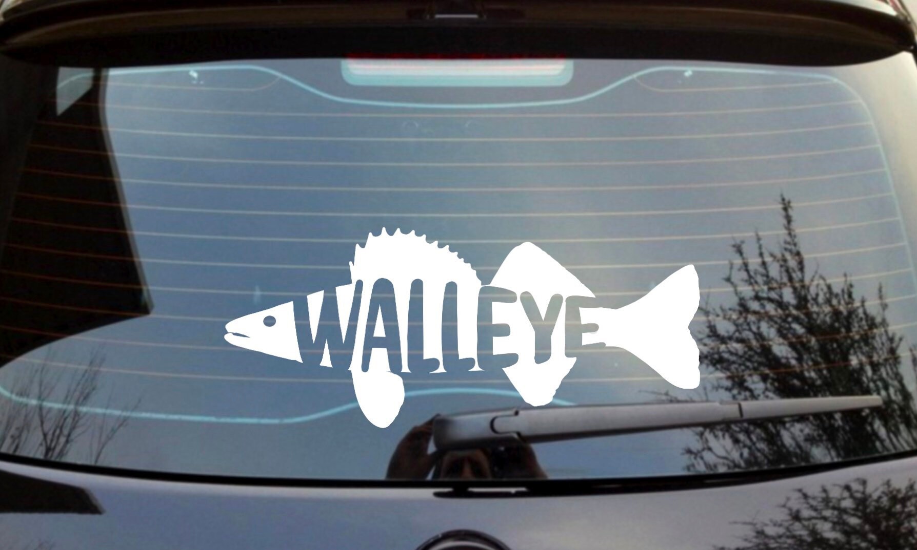 Walleye Vinyl Decal for Fishermen Enthusiasts for Cars Bumper | Etsy
