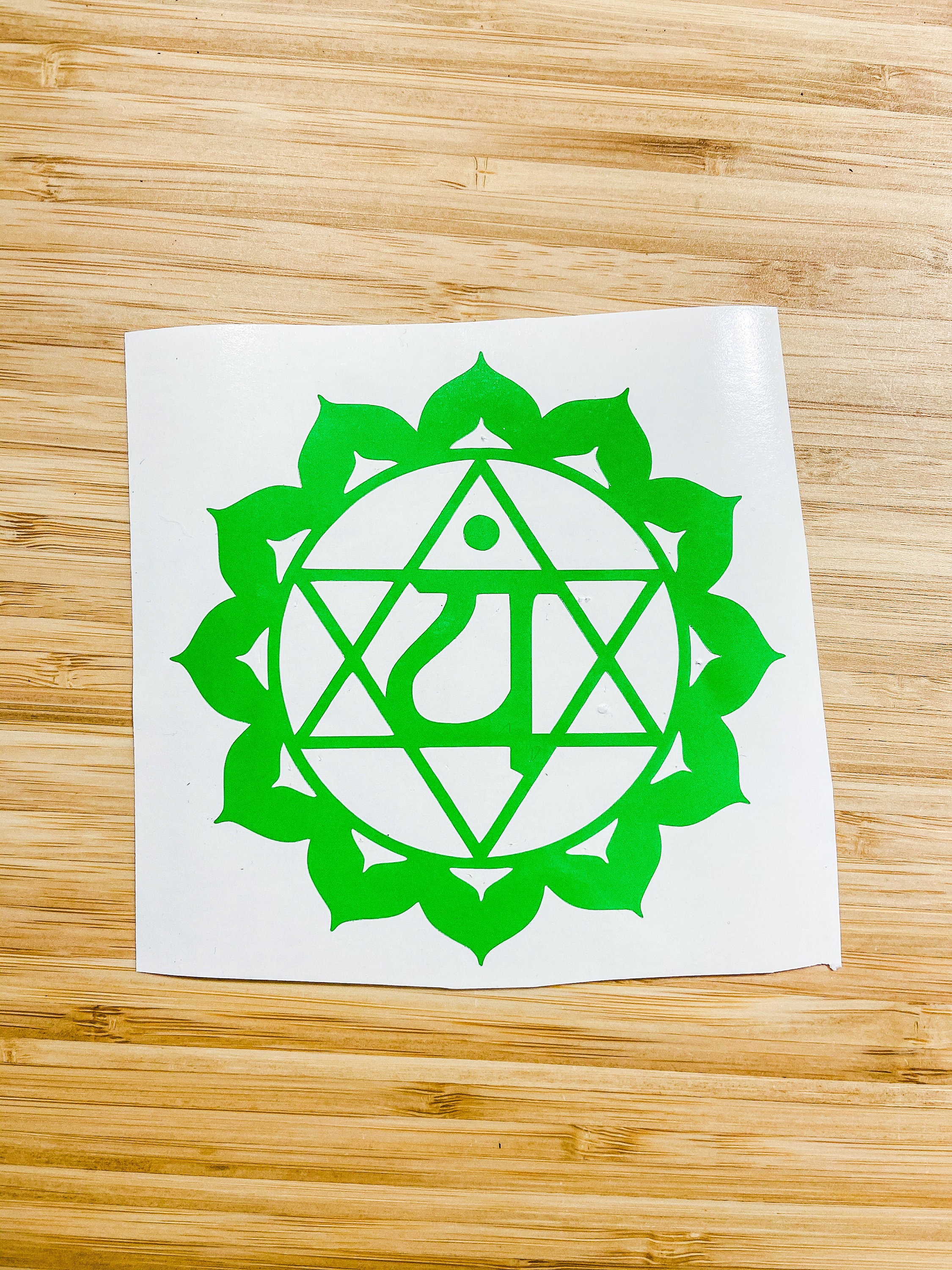 7 Chakra Symbol Vinyl Decal Bundle great for wall | Etsy