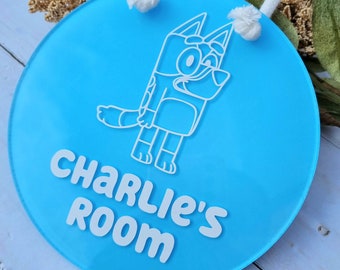 Bluey Door Sign - Etsy UK