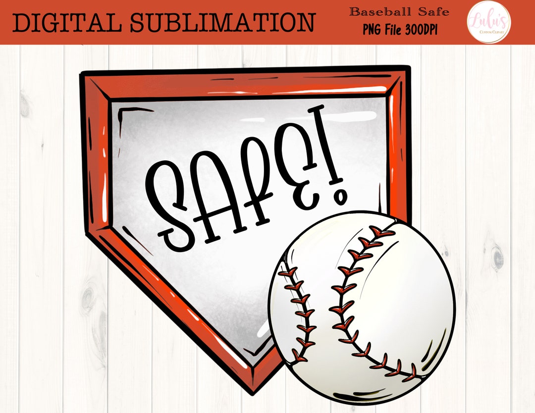 Baseball Home Plate Sublimation -baseball Sublimation -baseball Clipart ...