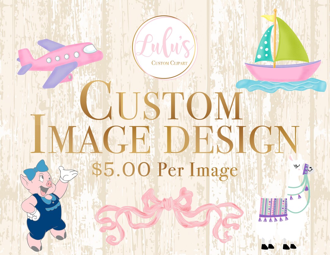Custom Clipart, Custom Design, Customization Custom Illustration Image ...