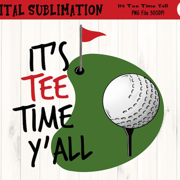 Tee Time - Etsy