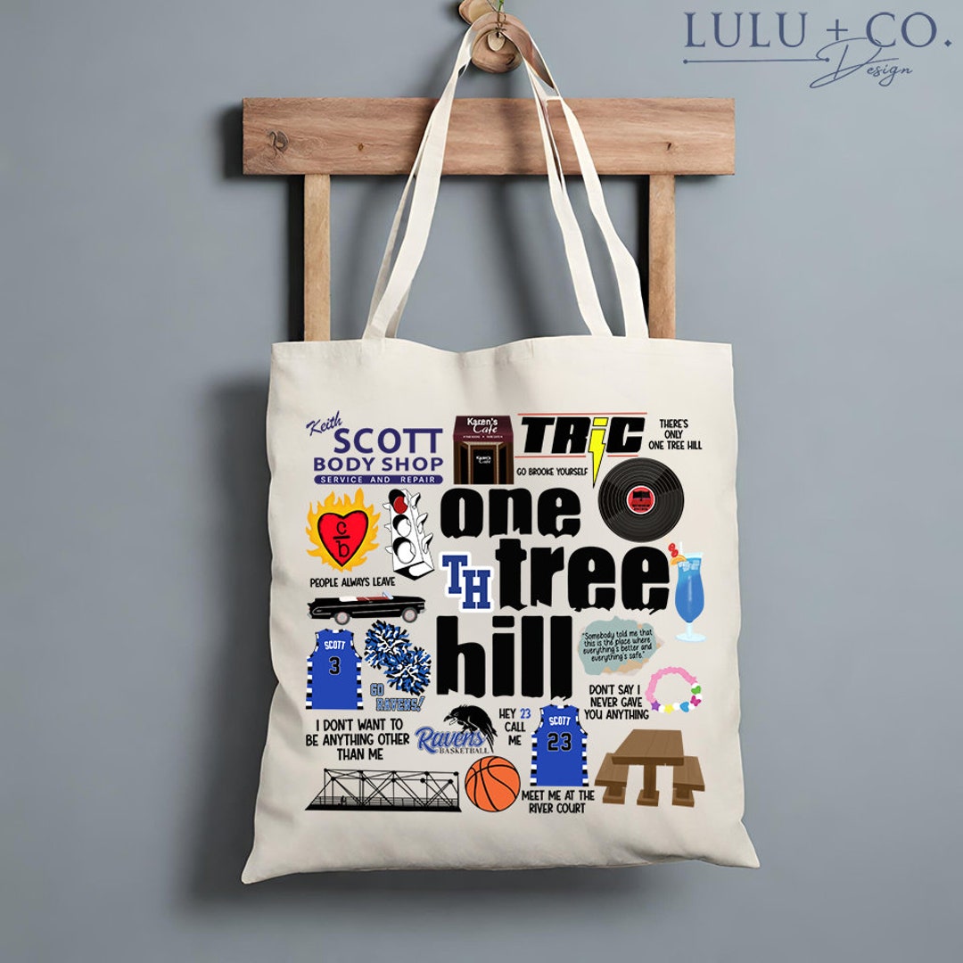 One Tree Hill Tote Bag - One Tree Hill Shirt - OTH - Graphic Tee ...