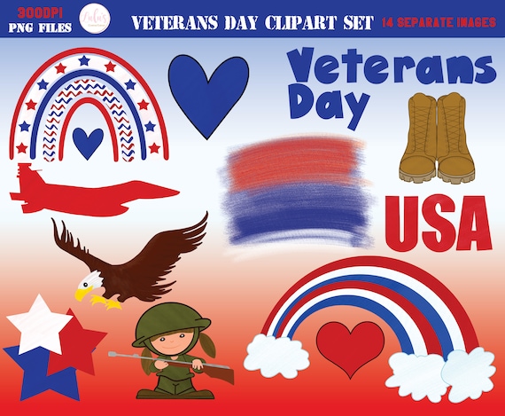 Happy Veterans Day Clip Art
