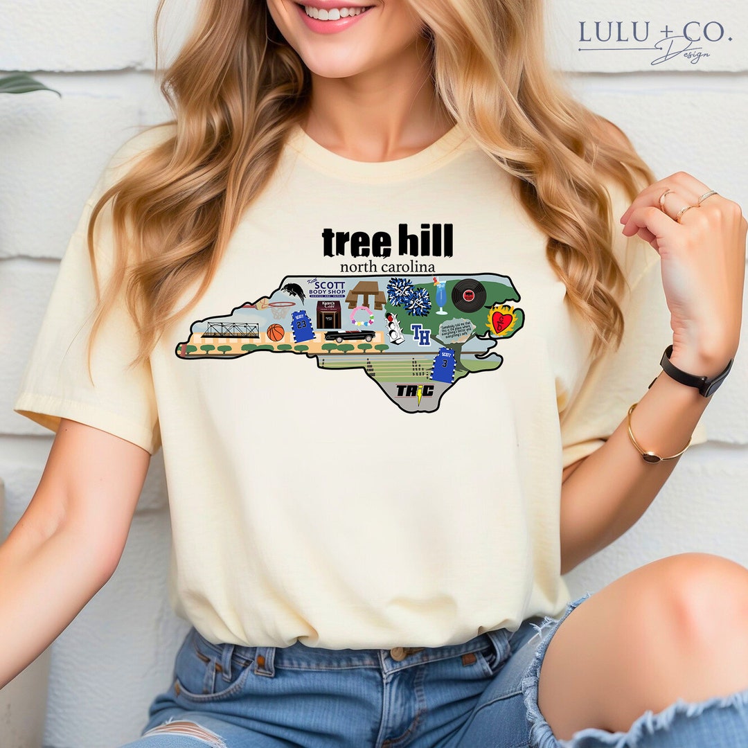 Tree Hill NC Shirt - One Tree Hill Tank Top - OTH - Graphic Tee ...